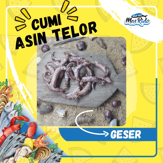 Jual CUMI KERING TELOR FRESH CUMI TELOR CUMI ASIN TELUR BERKWALITAS ...