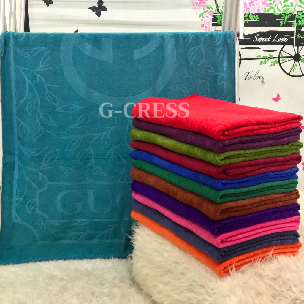 Jual Handuk Mandi Dewasa BESAR & JUMBO Bahan Microfiber 140cm x 70cm ...