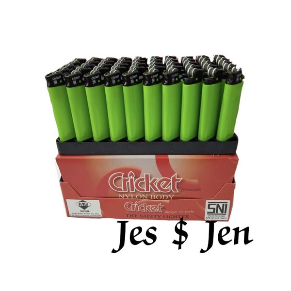Jual Korek Cricket Polos Warna hijau ( isi 50 Pcs) | Shopee Indonesia