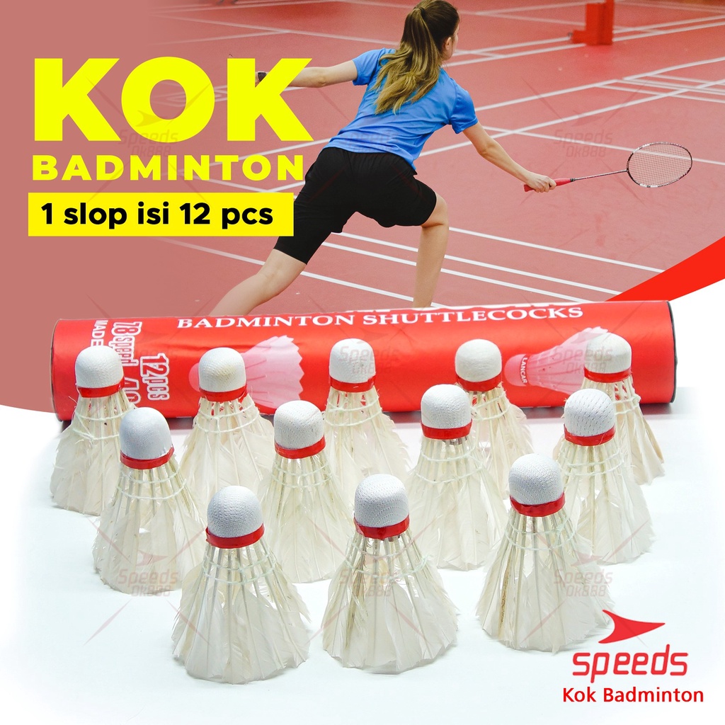 Jual SPEEDS Kok Badminton Shuttlecock Berkualitas Kok Bulu Tangkis Kok ...