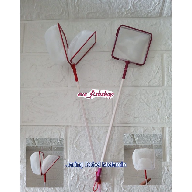 Jual Jaring Seser Serok Bulat Kotak Melamin Double Dobel Stainless ...