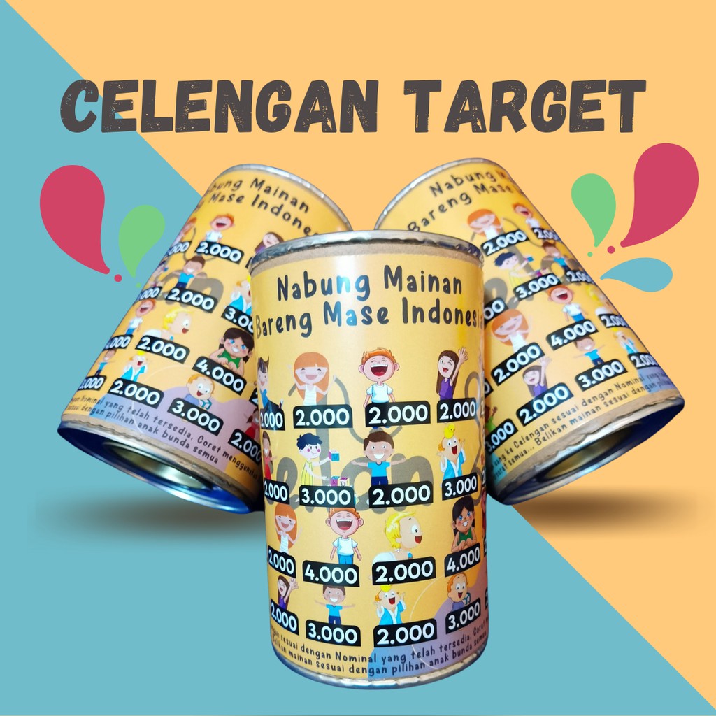 Jual Celengan Target Mase Indonesia | Shopee Indonesia
