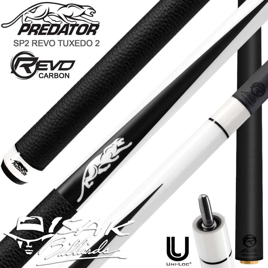 Jual Predator SP2 REVO Tuxedo 2 Pool Cue Carbon Shaft Uniloc low ...
