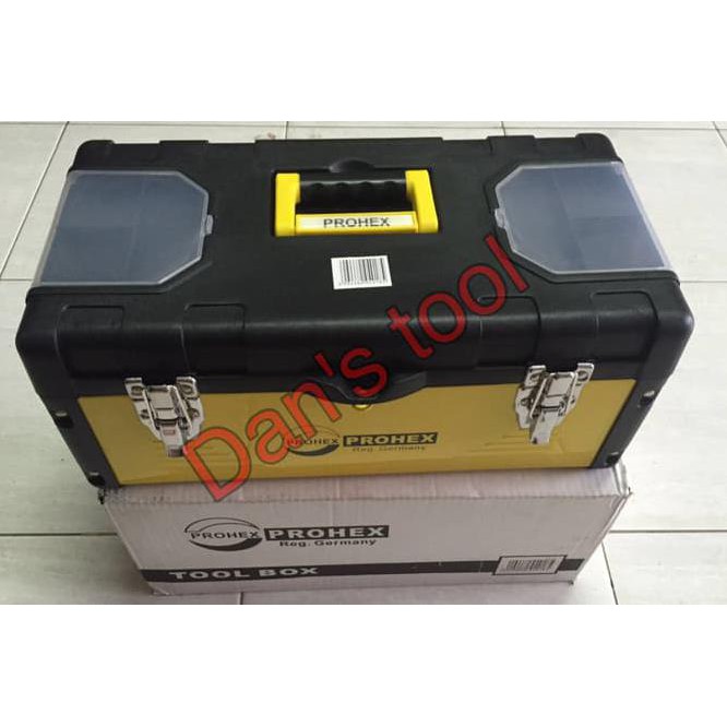 Jual tool box prohex besi + plastik 19inch | Shopee Indonesia