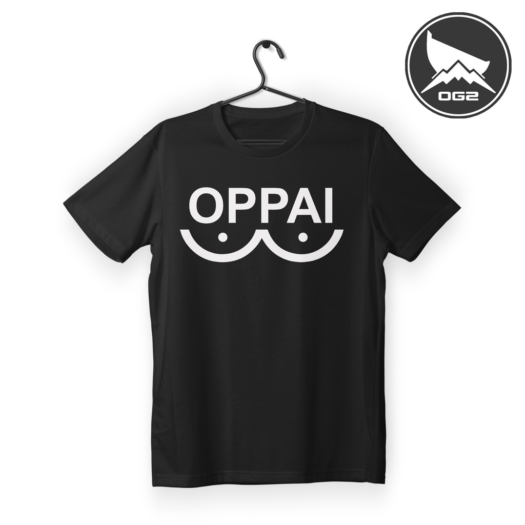Jual kaos anime one punch man oppai saitama A036 baju pria wanita OG2 ...