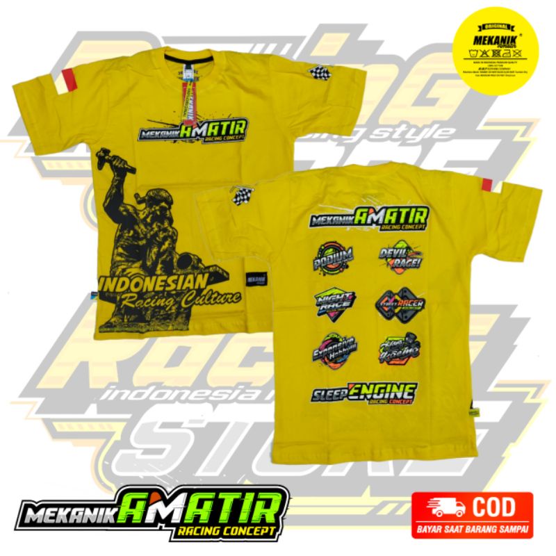 Jual Kaos Balap Kaos Racing Full Sponsor Terbaru Original Mekanik ...