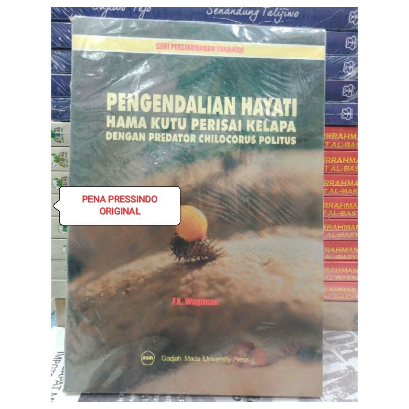 Jual BUKU PENGENDALIAN HAYATI HAMA KUTU PERISAI KELAPA DENGAN PREDATOR ...
