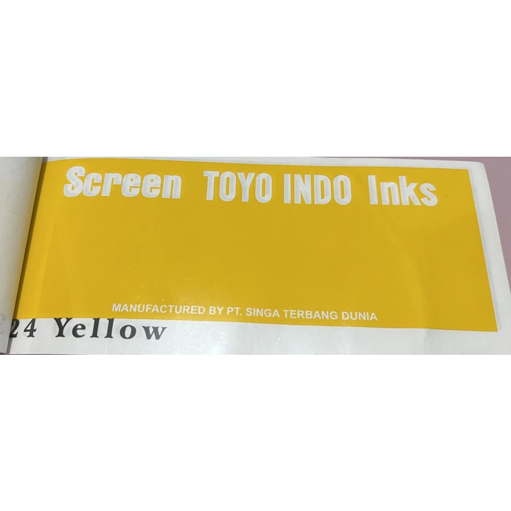 Jual TOYO INDO POLYMATE-G (Cat / Tinta Sablon Plastik) (BERAT 1 KG ...