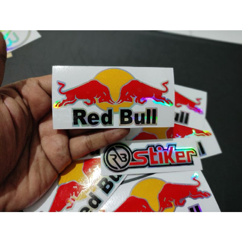 Jual Sticker redbull cutting stiker red bull motor mobil murah | Shopee ...