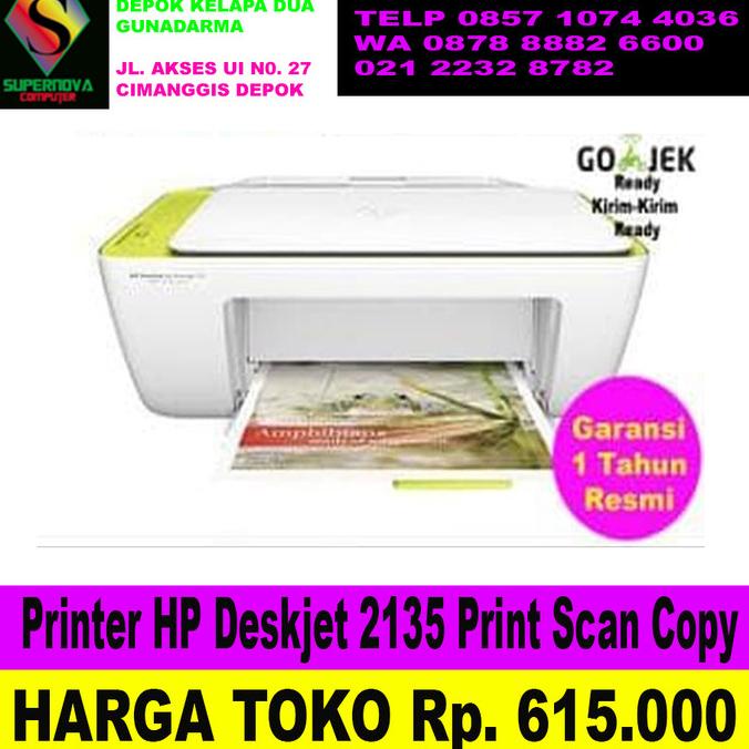 Jual Printer HP Deskjet 2135 Print Scan Copy | Shopee Indonesia