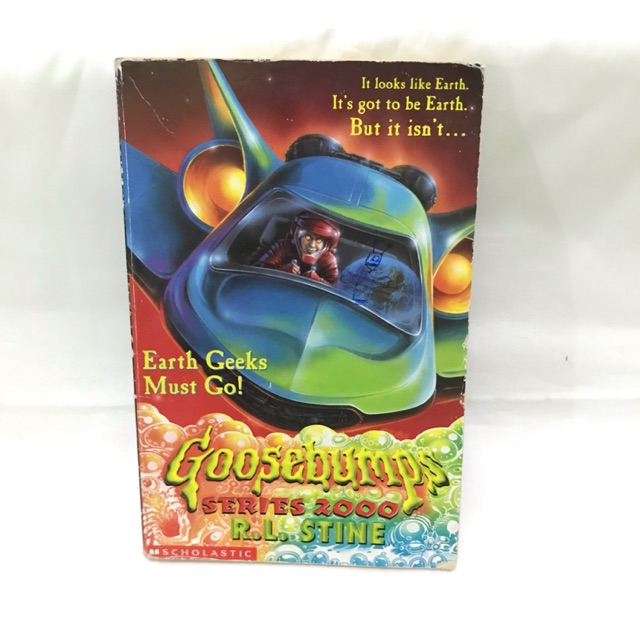 Jual Goosebumps Series 2000 -Earth Geeks Must Go By RL Stine | Shopee ...