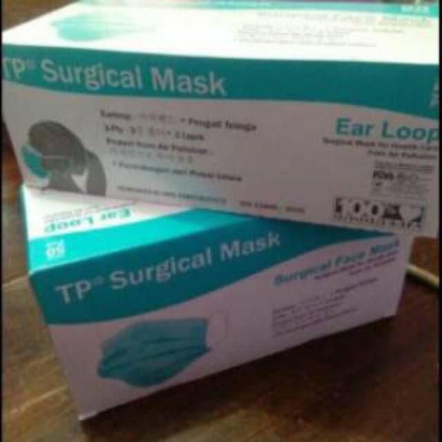 Jual Tp surgical mask 50 pcs ( No BOX ) | Shopee Indonesia