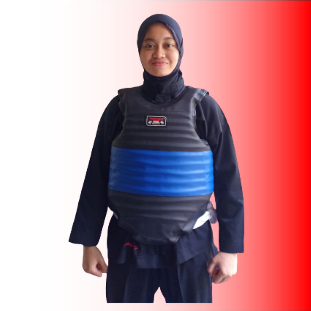 Jual (GARANSI 3 BULAN ) BodyProtector Pencak Silat Velcro Terbaru - Body protector Silat Model ...