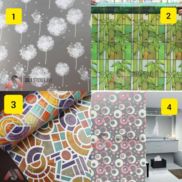 Jual Stiker Kaca Film Pintu Wallpaper Sticker Kaca Film Pintu Rumah ...