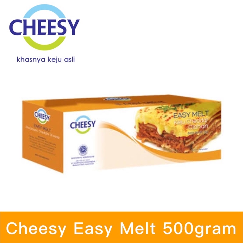 Jual Cheesy EASY MELT 480GR - Keju Quick Melted Cheese | Shopee Indonesia