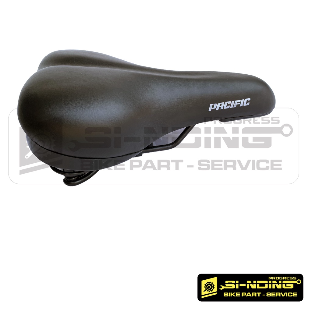 Jual Saddle Sedel Sepeda Mini Citybike Hitam Empuk Dengan Per | Shopee ...