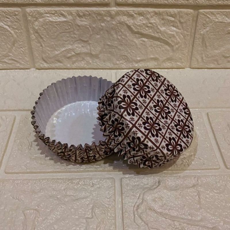 Jual Kertas Cup Roti Bulat BATIK Series uk 140x80mm | Shopee Indonesia