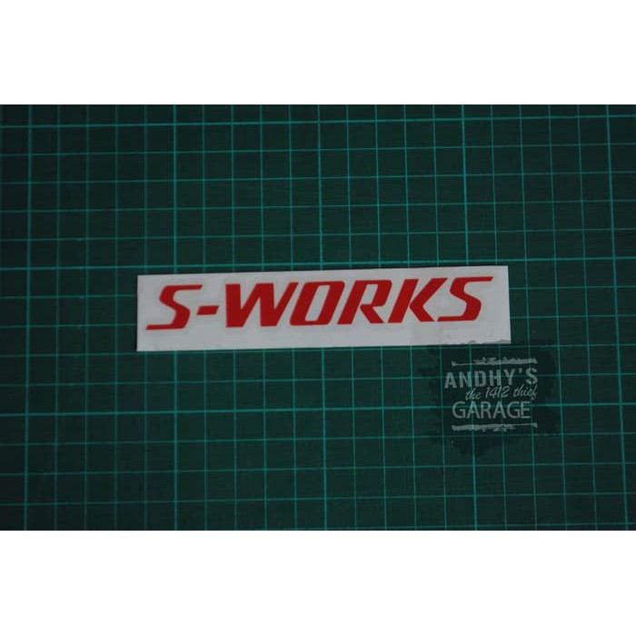 Jual Sticker / Stiker S-Works | Shopee Indonesia