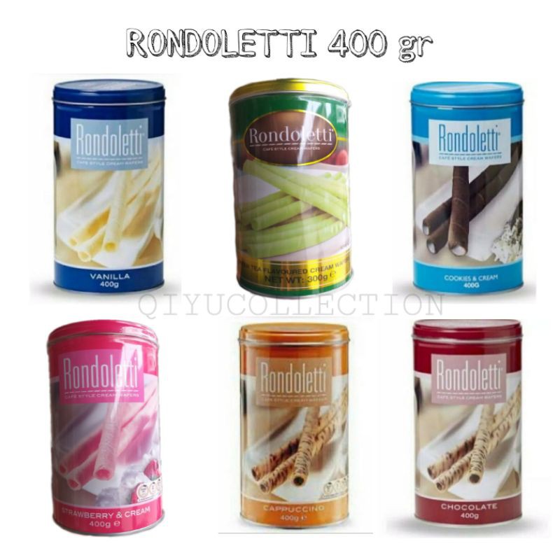 Jual RONDOLETTI ASTOR KIRIM KE SELURUH INDONESIA WAFER ROLL 400GR ...