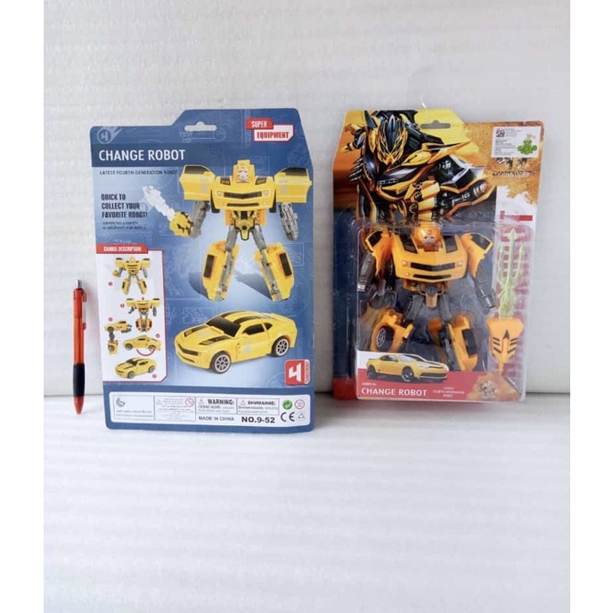 Jual Mainan Anak Transformers Super Change Robot Bumblebee Optimus Prime | Shopee Indonesia