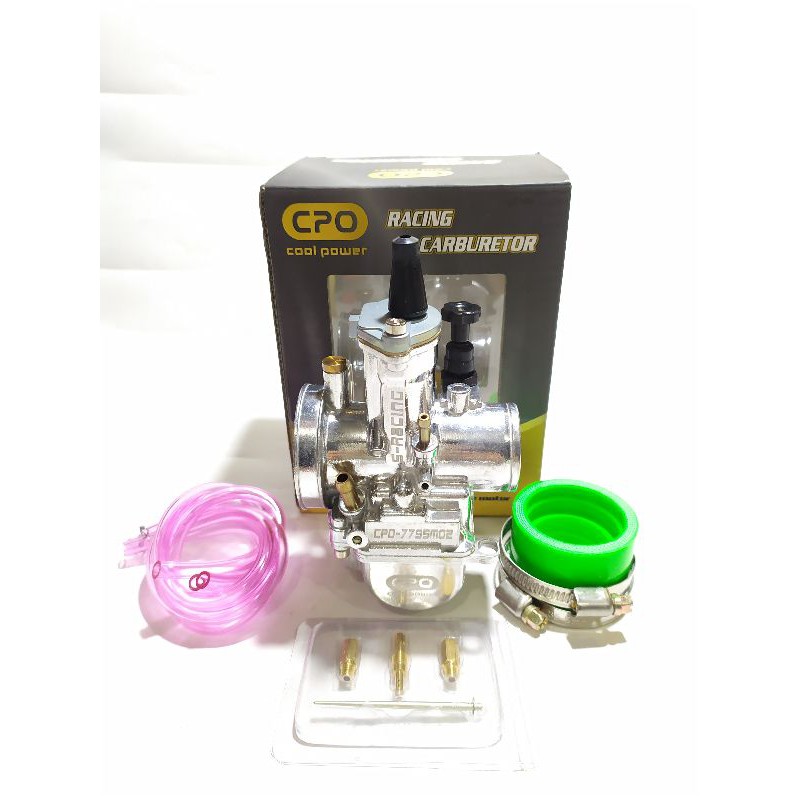 Jual Karburator CPO Pwk 28 30 32 34 - Karbu Kotak Original CHROME | Shopee Indonesia