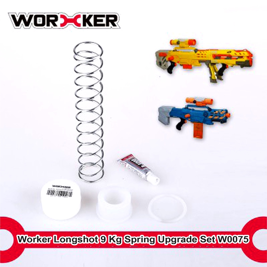 Jual Worker Mod Nerf Longshot/Long Shot 9 Kg Upgrade Spring Set W0075 ...