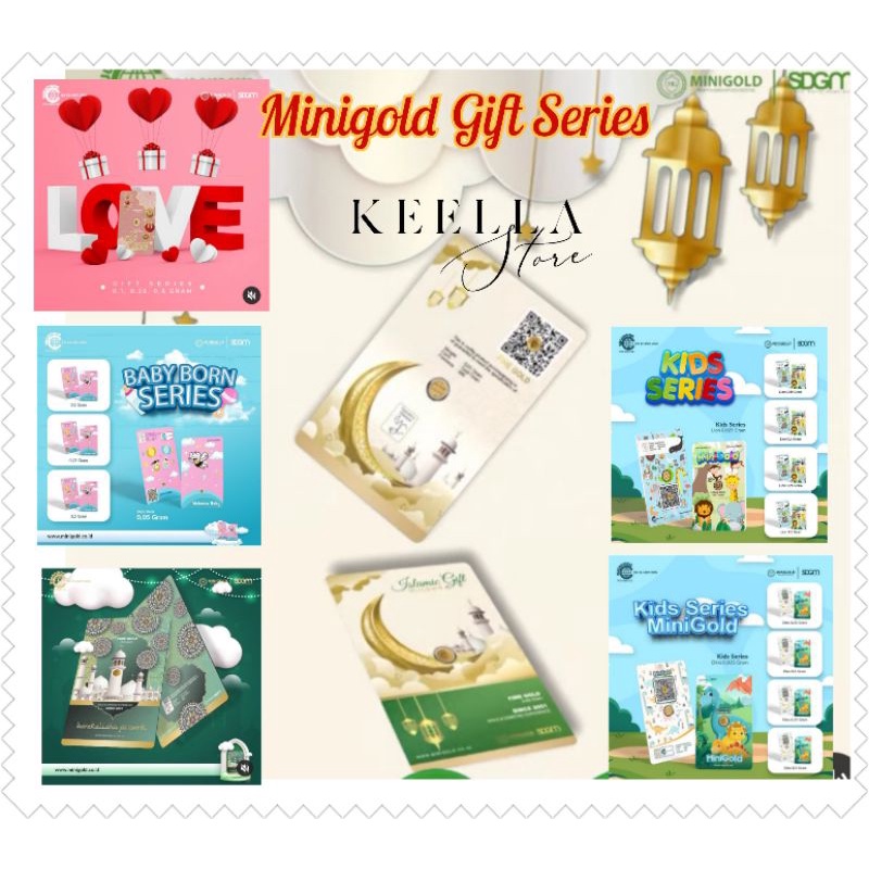 Jual Minigold Gift series limited edition Edisi hadiah Logam mulia 24k ...