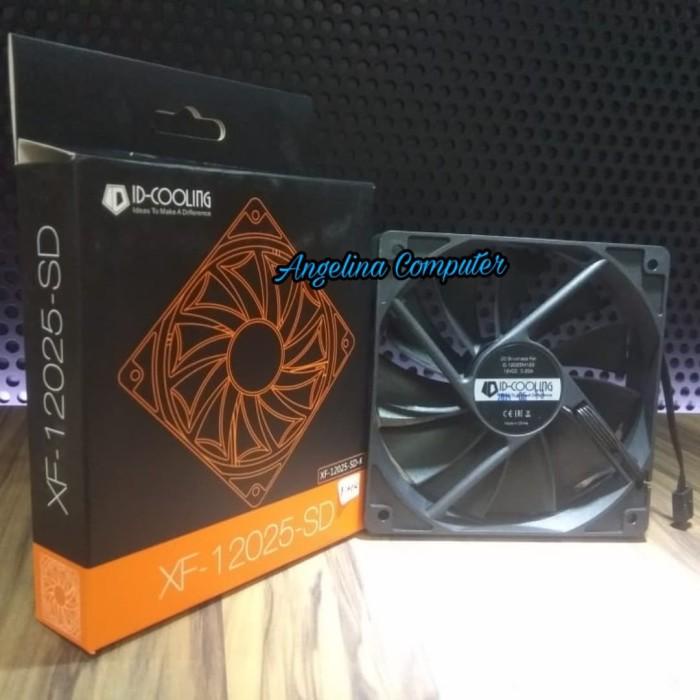 Jual ID-COOLING XF-12025-SD-K 120mm Black PWM Fan | Shopee Indonesia