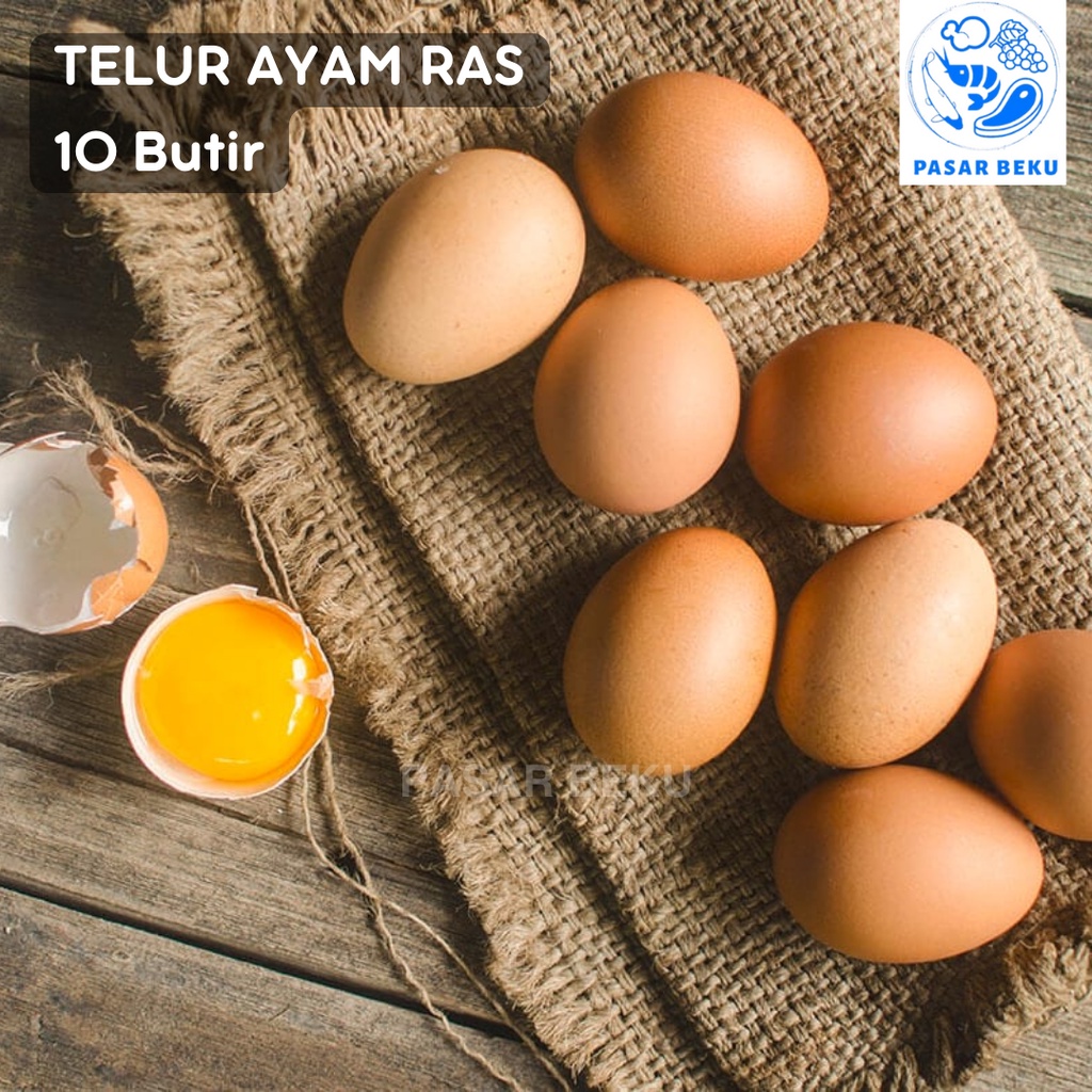 Jual Telur Ayam Ras Menengah Isi 10 dan 30 Butir Per Mika Protein Pasar ...