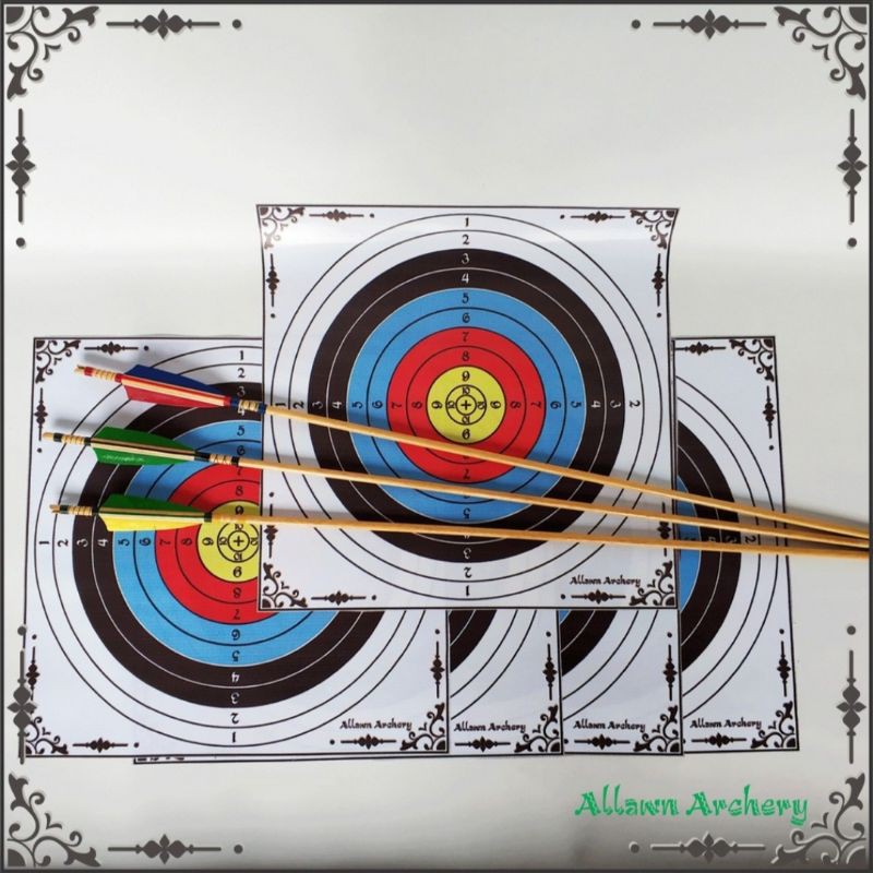 Jual Face Target Panahan - Print Target 60 x 60 cm | Shopee Indonesia