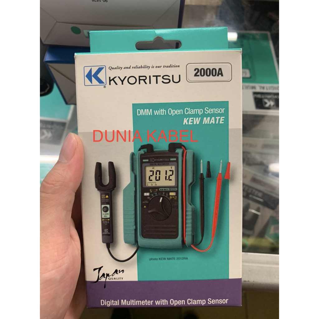 Jual Kyoritsu Kewmate Kew Mate 2000A 2000 A Digital Multimeter Clamp ...