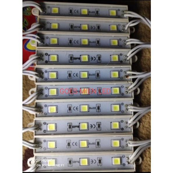 Jual modul 3 led 5054 warna putih per 20 biji | Shopee Indonesia