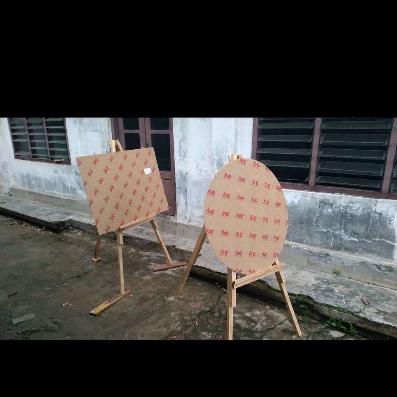 Jual Stand kayu/besi/standing papan bunga akrilik | Shopee Indonesia
