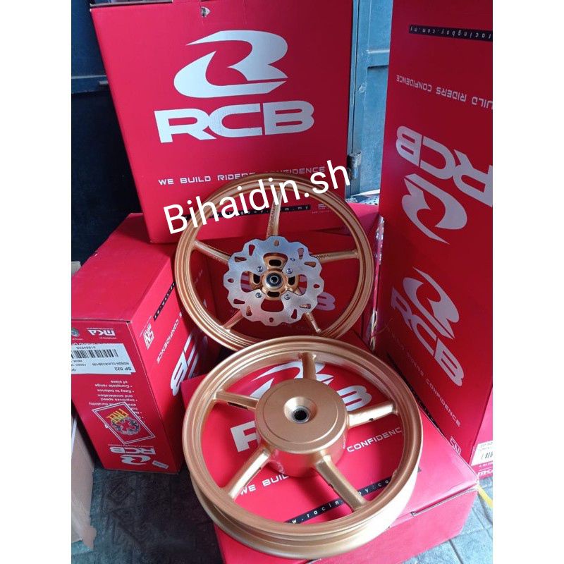 Jual velg rcb sp522 ring 14 160/185 + disck palang 5 vario 125/150 old ...