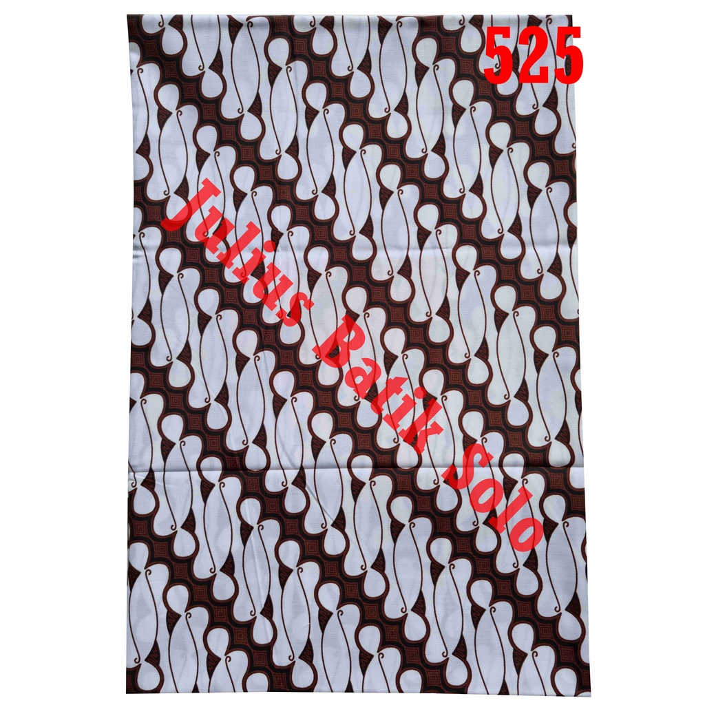 Jual KAIN BATIK MOTIF JARIK H. SANTOSO AAA UNGGUL JAYA JARIK BATIK PUTIH PANJANG DAN HALUS ...