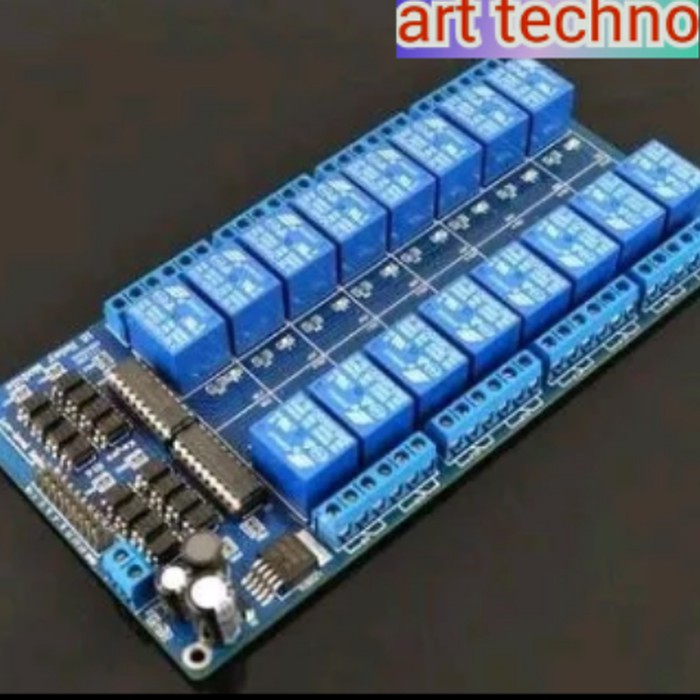 Jual relay 16 channel 5v arduino uno nano mega arm avr dll Murah ...