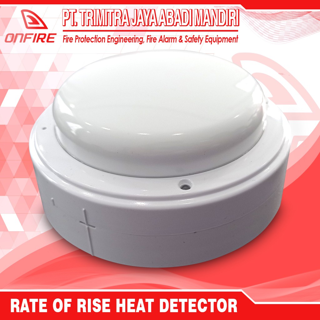 Jual Rate Of rise Heat Detector (ROR Pemadam) - (ONFIRE) 2 WR | Shopee ...