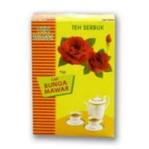 Jual Teh Serbuk Cap Bunga Mawar Teh Wangi Teh Cap Mawar | Shopee Indonesia