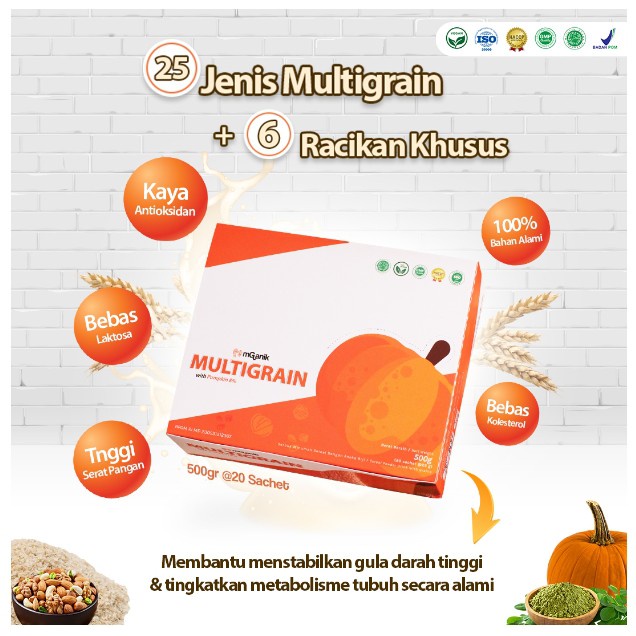 Jual mGanik Multigrain Isi 10 Sachet - Minuman Untuk Gula Darah Tinggi ...