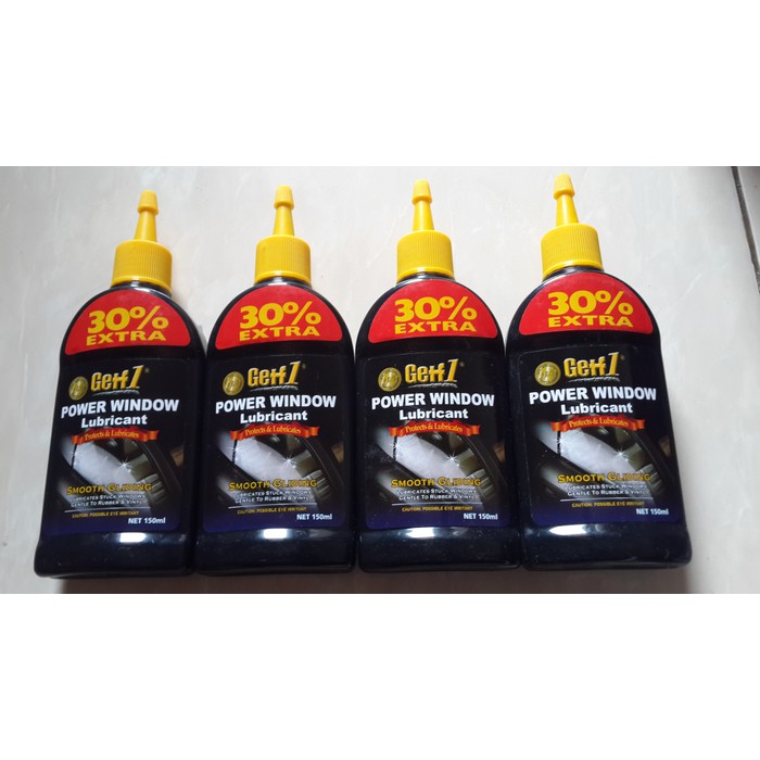 Jual Getf1 Power Window Lubricant 150ML (Lubrikasi untuk kaca jendela ...