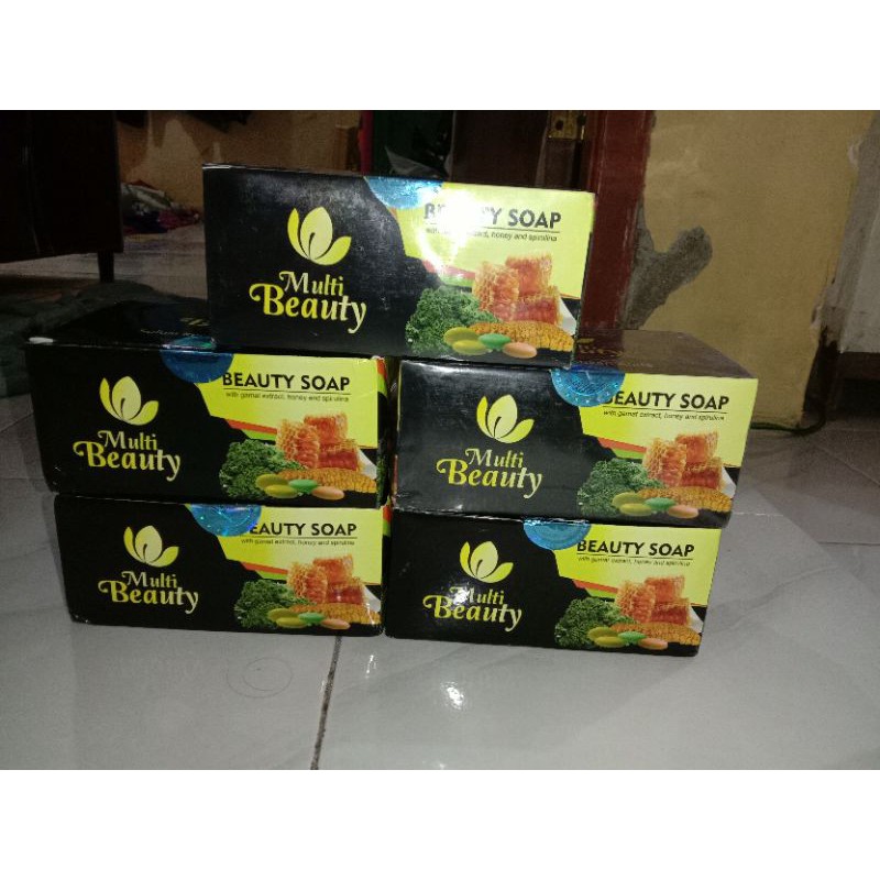 Jual sabun MULTYBEAUTY 1 BOX (5pcs) | Shopee Indonesia