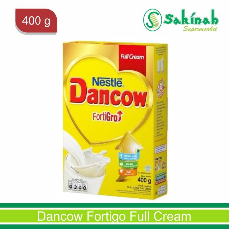 Jual Dancow Fortigo Susu Bubuk Full Cream 390Gr | Shopee Indonesia