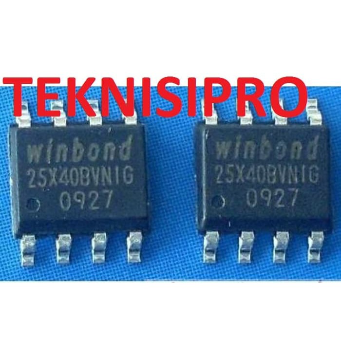 Jual IC BIOS WINBOND W25X40BVSNIG 25X40BVNIG 512mb | Shopee Indonesia