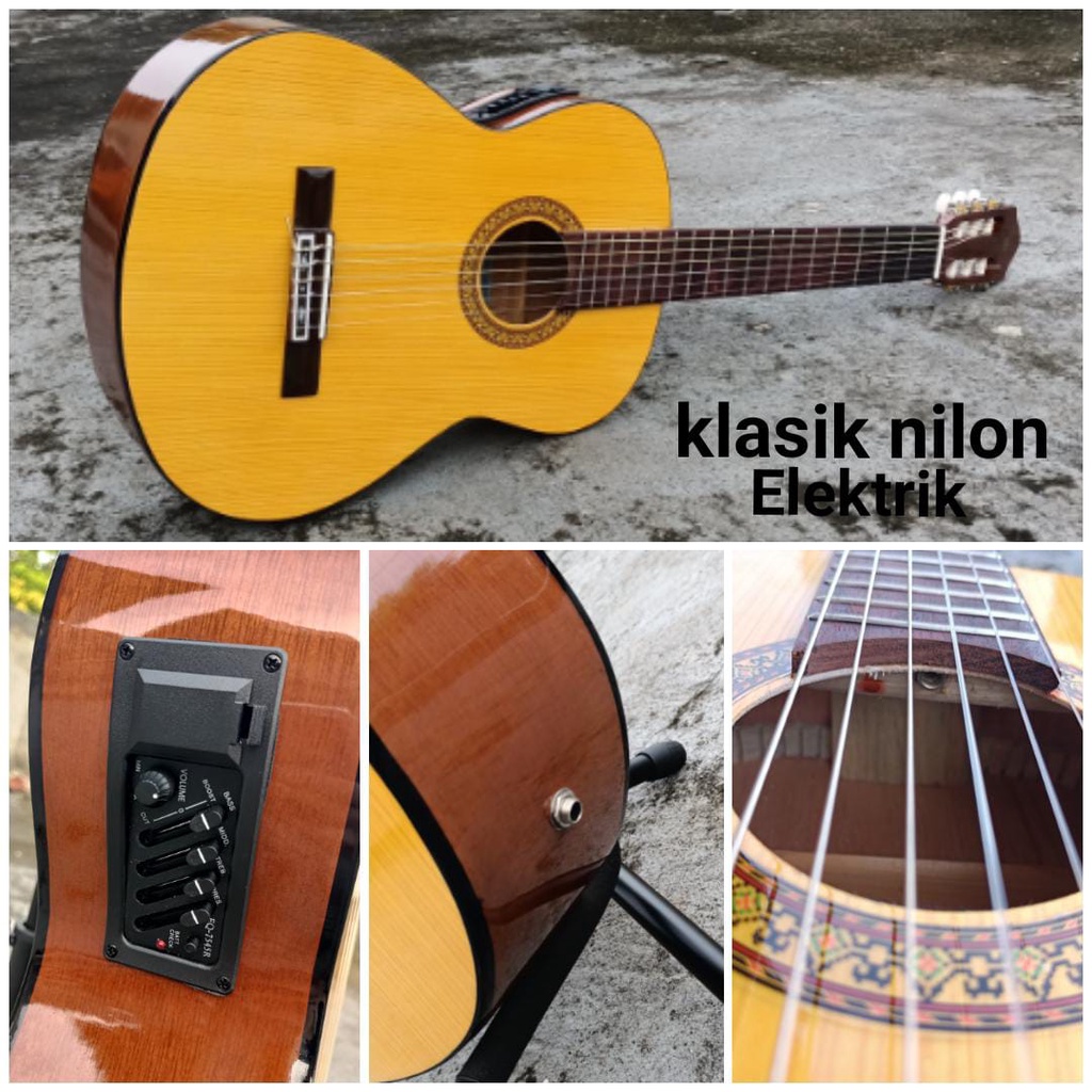 Jual Gitar akustik / klasik nylon elektrik yamaha c315 custom premium ...