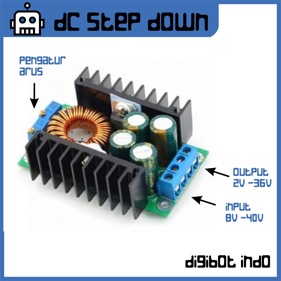 Jual Step Down Module - 8A 300W | Shopee Indonesia