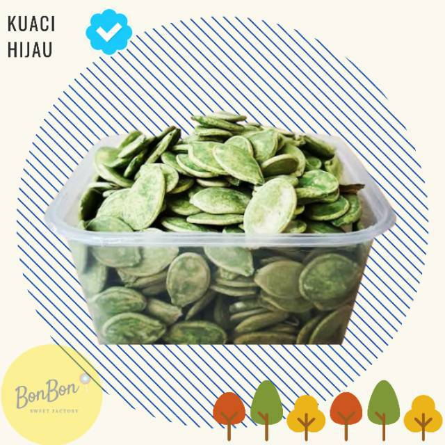 Jual Kuaci Hijau / Kwaci Greentea Green Tea 250 Gram | Shopee Indonesia