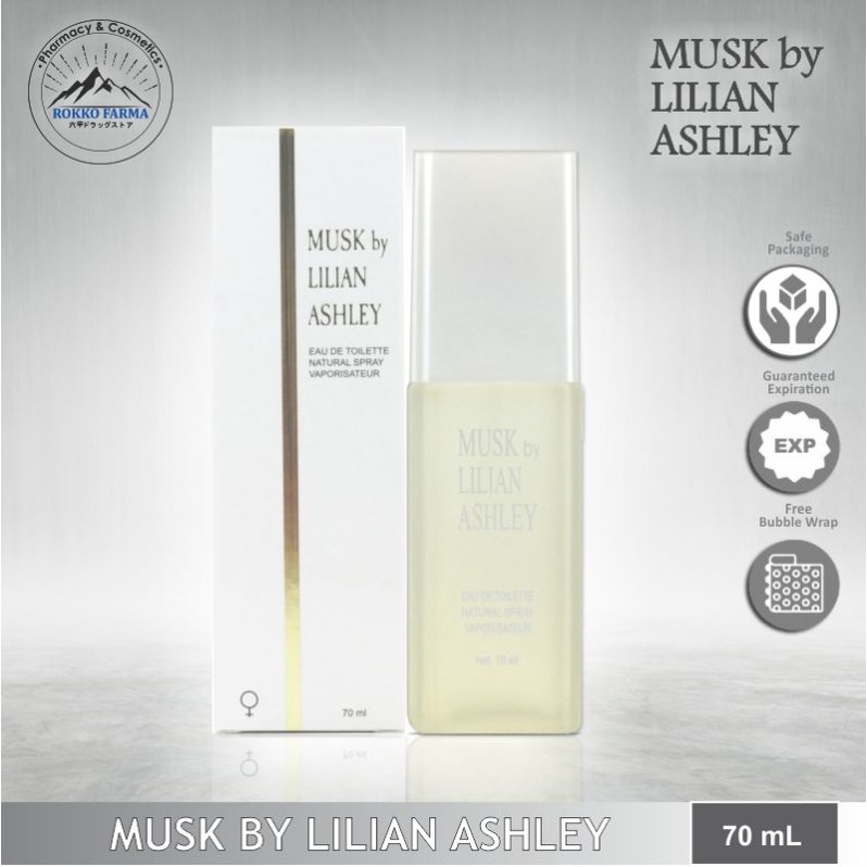 Jual MUSK By Lilian Ashley Eau De Toilette 70 mL White | Shopee Indonesia