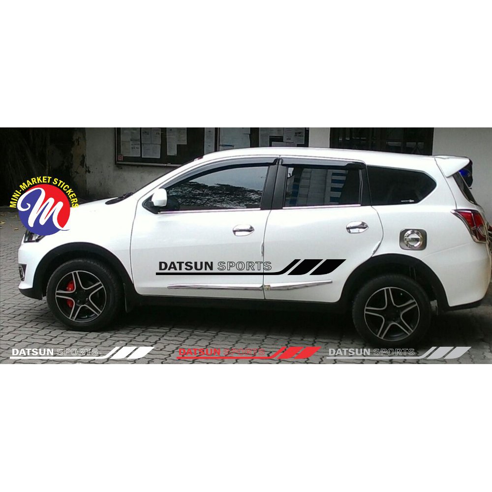 Jual sticker stiker list stripe datsun sports sticker mobil datsun go ...