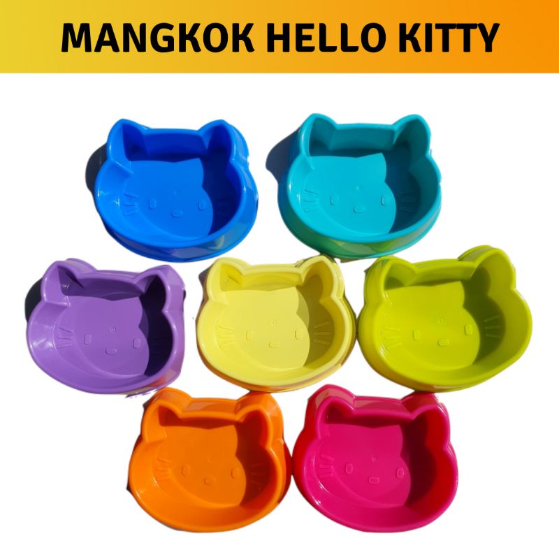 Jual Mangkok Hello Kitty - Pet Bowl - Wadah Makan Kucing Anjing ...