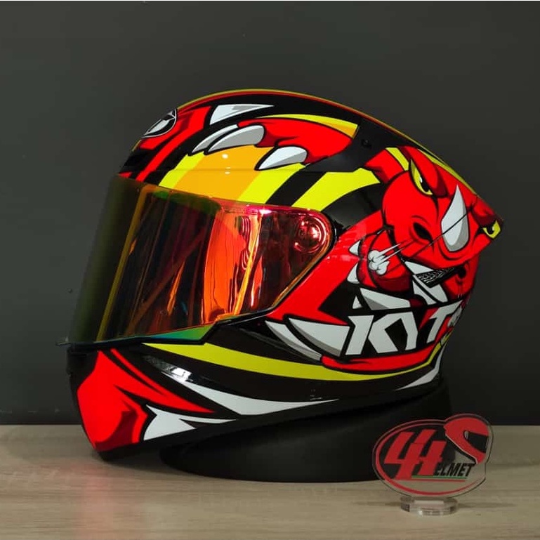 Jual KYT TT COURSE RHINO helm full face helm motor helm turing helm ...